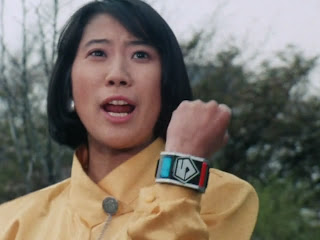 Yuki Nagata as Haruka/Yellow Mask in Maskman